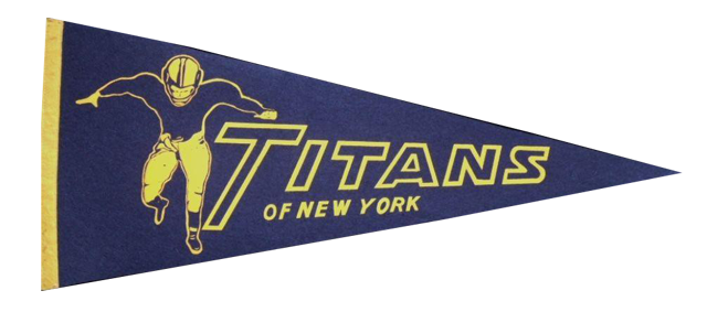 Jets New 1960s Titans | Felt Football